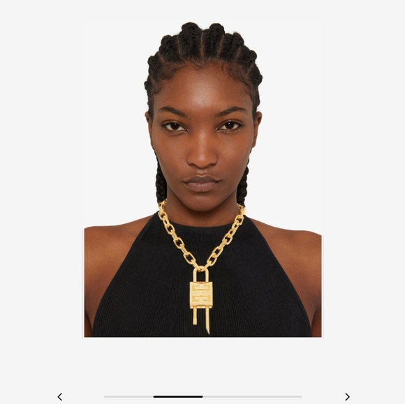 Givenchy | Jewelry | Givenchy 4g Padlock Chain Link Necklace Brand New ...